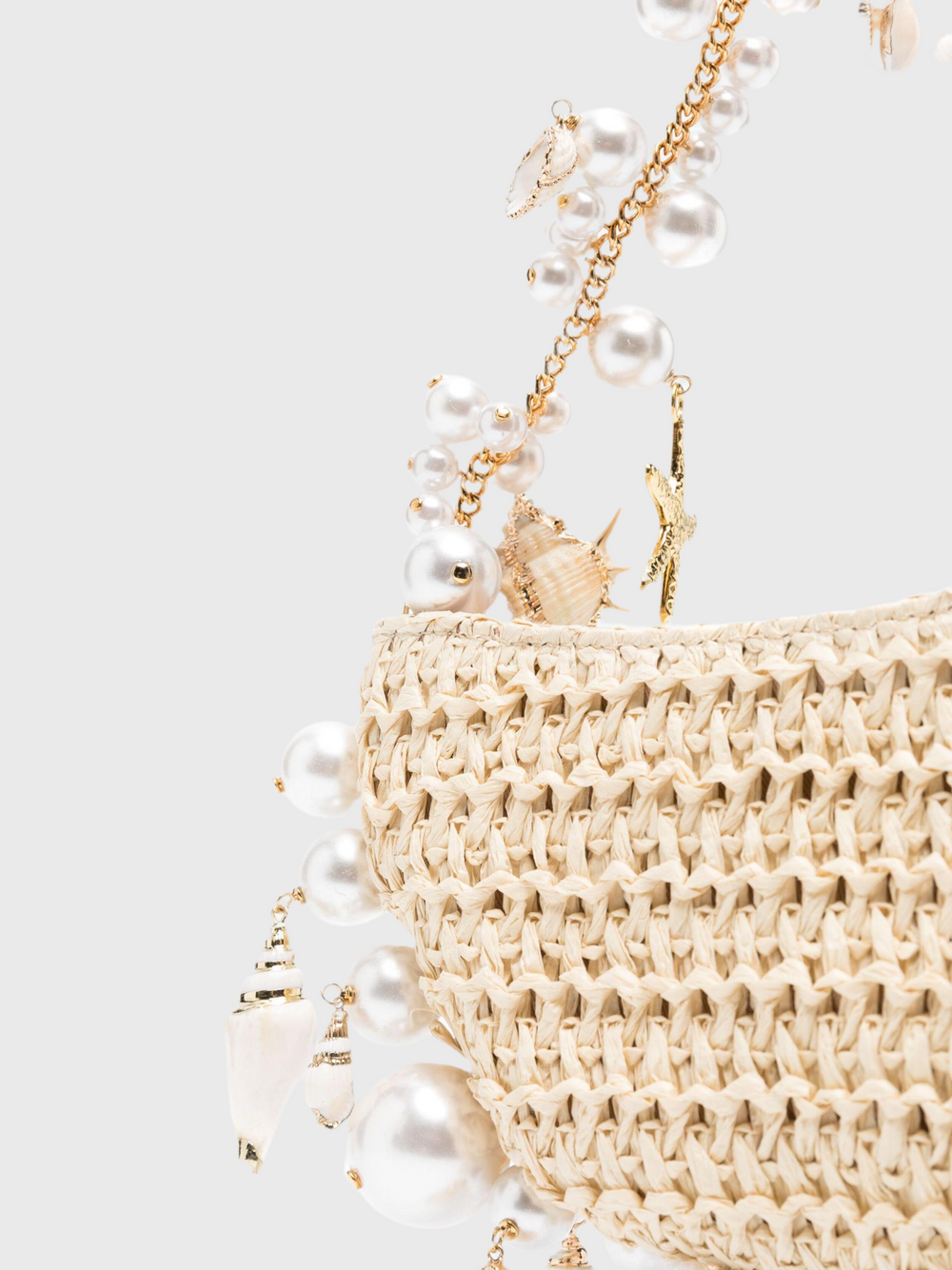 Bahari Raffia Shoulder Bag - Boho Chic Summer Bags | Vohandas