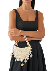 Bahari Raffia Shoulder Bag - Boho Chic Summer Bags | Vohandas